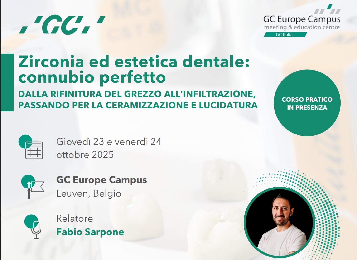 Zirconia ed estetica dentale: connubio perfetto | GC Europe N.V.